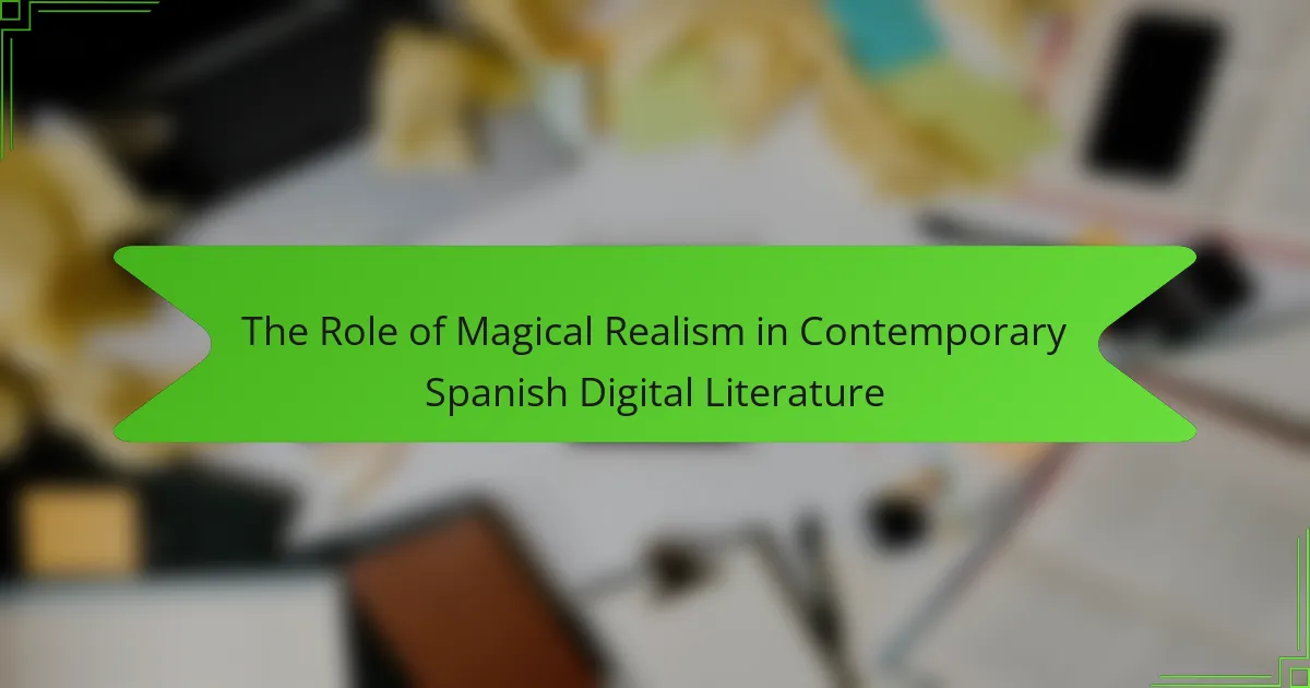 Magical Realism in Contemporary Spanish Digital Literature Explained